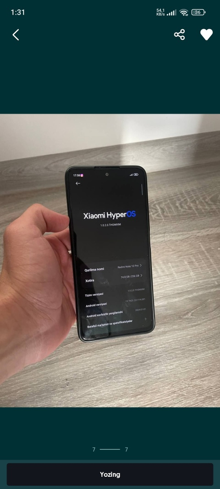 Redmi note 12 pro
