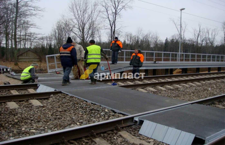 Композитный настил для дорожно-транспортного строительства