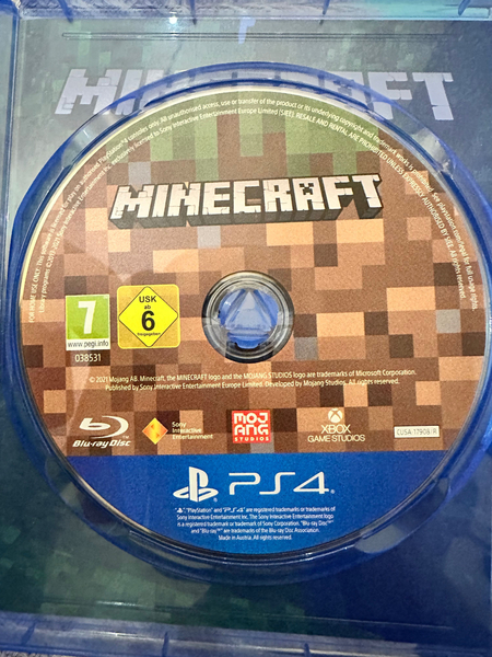 Minecraft для ps4/5