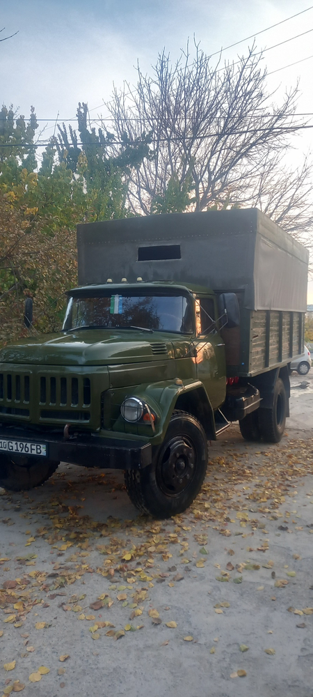 Зил 130  бартовой тент