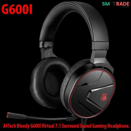 Топ! (2в1) Aудио Карта+Наушники Bloody G600i Гарнитура 7.1