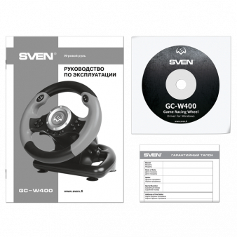 sven GC-W400 руль с педалями