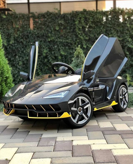 Детский электромобиль Lamborghini Centenario lux Лицензия (черный)