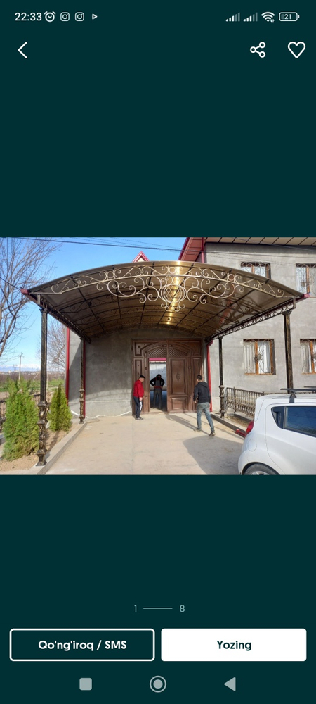 Temir darvoza va eshiklar bizda