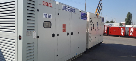 Генератор 700 кВа 500 кВт (движок)