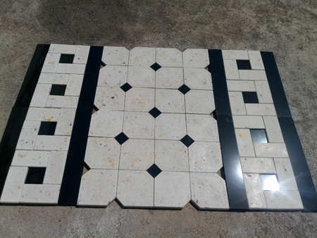 230 som 5×5.Кафел гранит кабанчик брусчатка