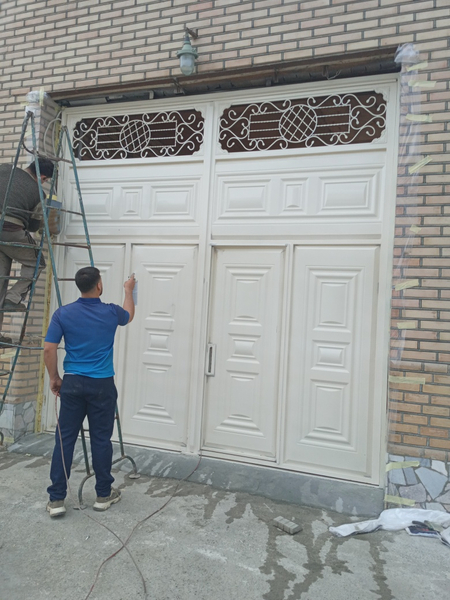 Darvoza reshotka pirila yasab beramiz va ranglaberamiz