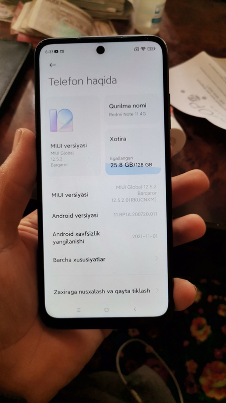 Redmi note 11 6/128gbli ideal