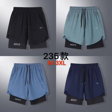 Двухслойные шорты+тайтсы2в1 Nike, UA для тренировок разные модели