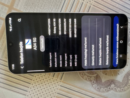 Samsung galaxy A34 5G