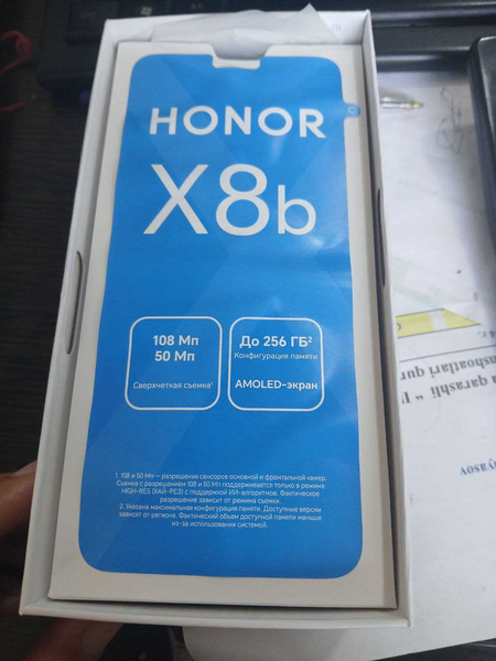 Honor X8b 8/128 2ta sim bir qol ishlagan