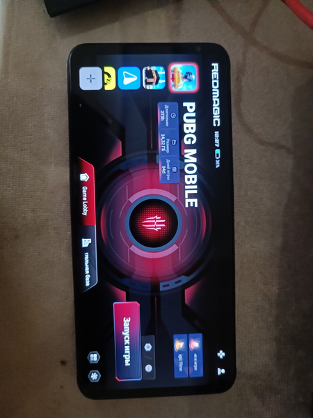 RedMagic 6 pro 16/256gb 165gs ekran 90fps