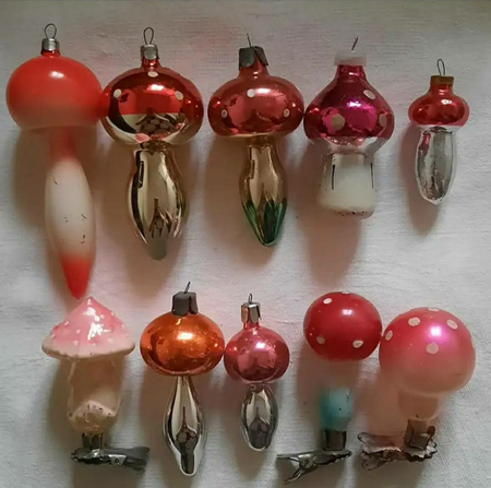 Елочные игрушки Ссср