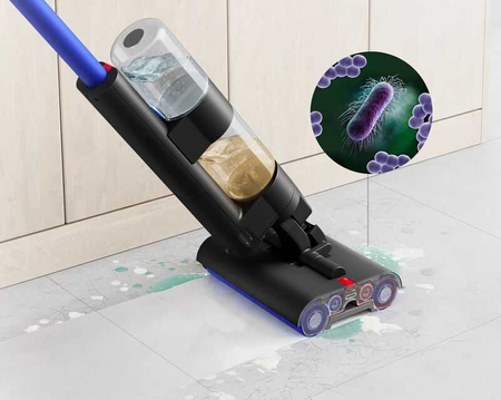 Беспроводной моющий пылесос Dyson G1 Wash SV49 синий