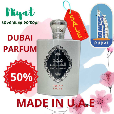 Majd Al Shabab Духи, Парфюм, Подарок, Атир, sovg'a, 8-mart, Скидка