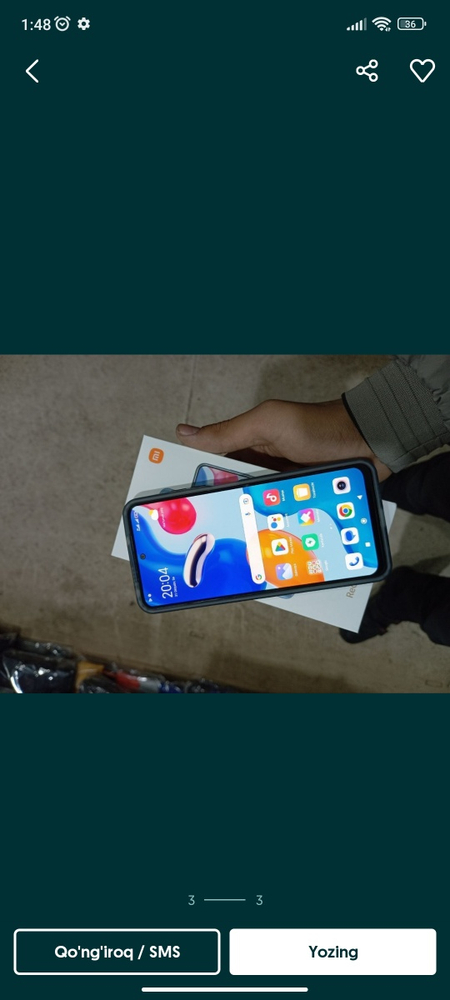 Redmi not 11  sotiladi