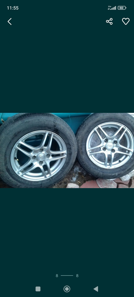 Продаются сака диски с резиной размером 205/70/14.