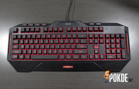 Cerberus assus gaming keyby oyin uchun klaviatura
