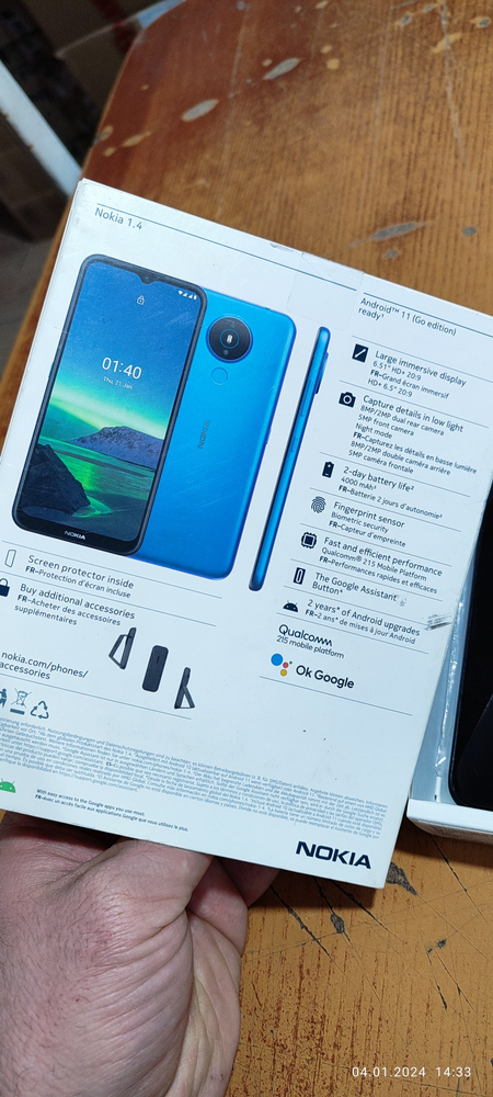 Nokia 1.4  2/32 gb sotaman!