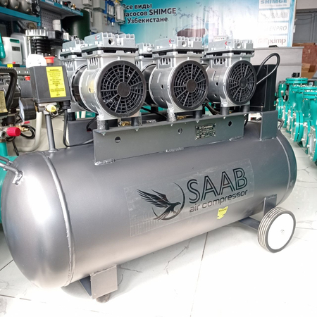100L kompressor безшумный компрессор SAAB