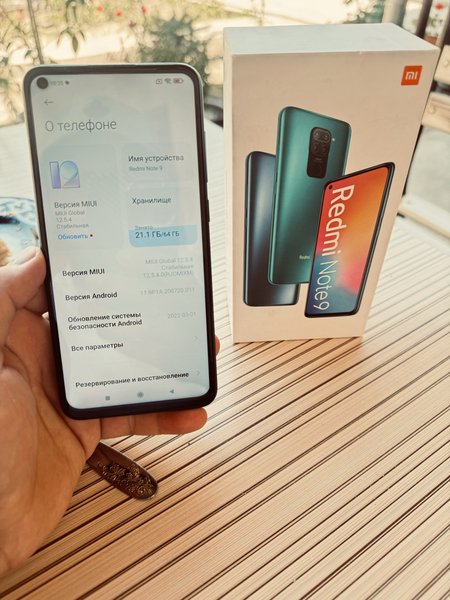 Redmi not 9 holati yaxshi 64 GB