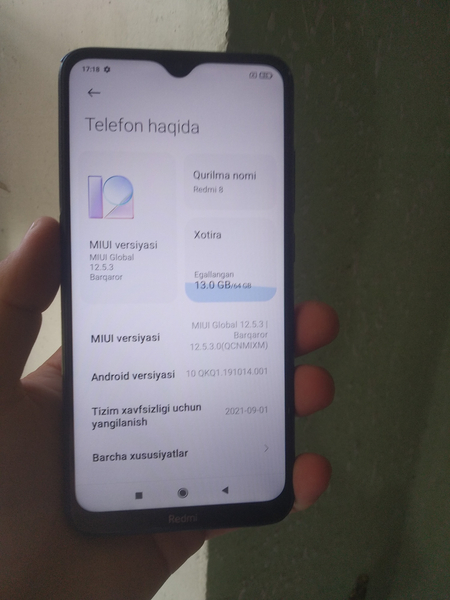 Redmi 8 sotiladi
