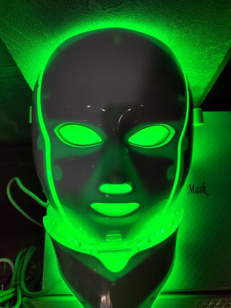 Colorful led beauty mask