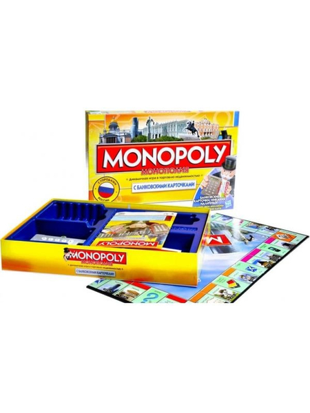 Настольная игра «Монополия» с Банковскими карточками и Терминалом