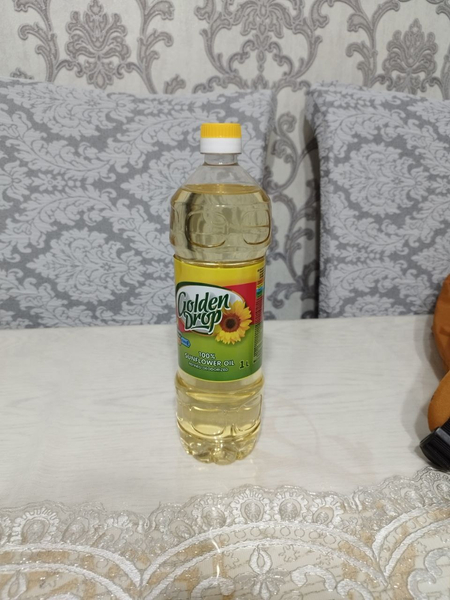 РоссийскоеМасло подсолнечное, Pista yog'i  1L 5L  ОПТОМ! GOLDEN DROP