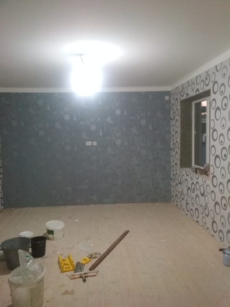 Натяжной потолок, евро ремонт, поллар ремонт киламиз