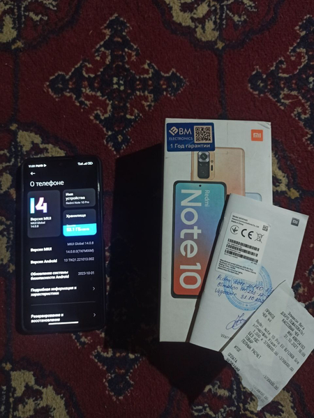 Redmi note 10 pro 4G