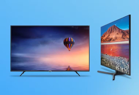 Телевизор 50 диагональ, смарт 2024, Samsung 4к качество, Склад