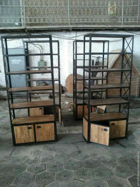Стеллаж лофт stellaj loft