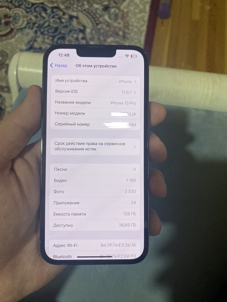 Ipjone 13 Pro | 128 GB | Sierra Blue