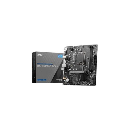 Материнская плата MSI / H610M-E / H610 / LGA1700 / DDR4
