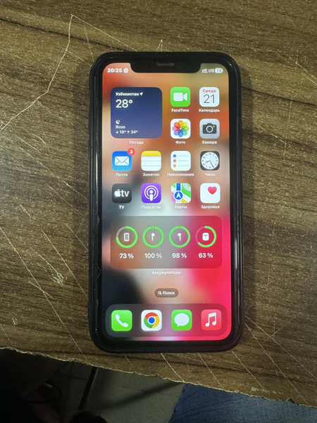 IPhone 11 black 128 gb satiladi