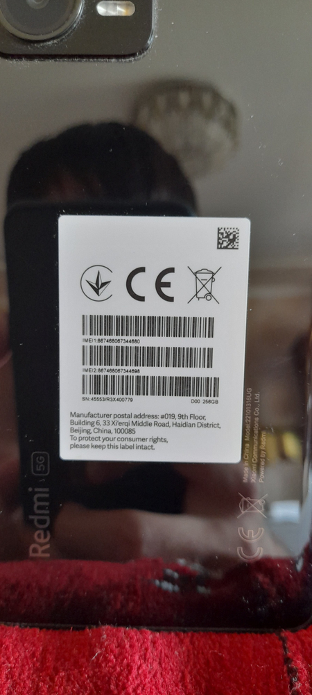 Redmi note 12 pro plus 5g 8/256 xolati zo'r yengide pachti