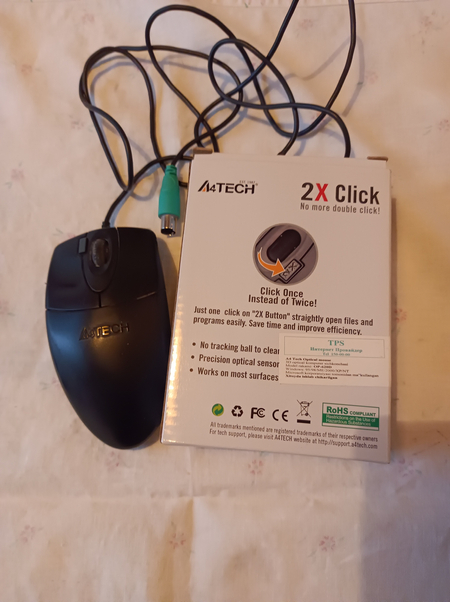 Мышка для компьютера A4TECH и клавиатура AVTECH