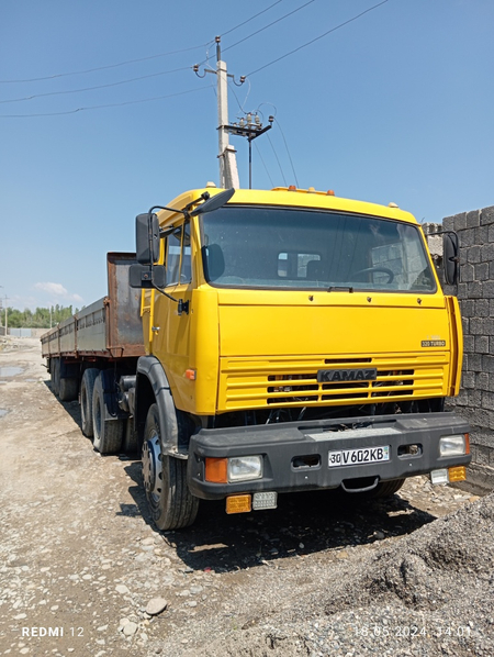 Kamaz tiyagach shimet pritsep