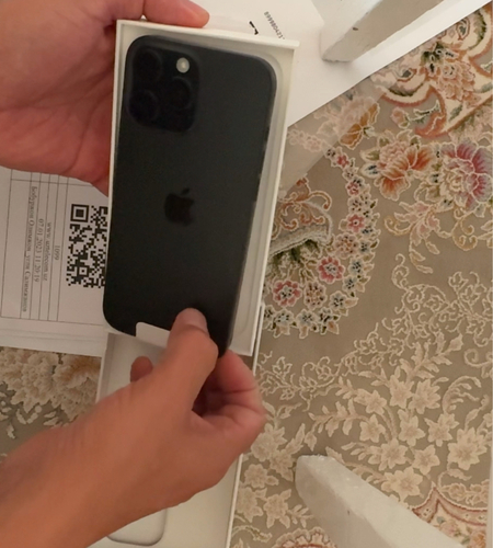 Iphone 16 pro max 256 black 24- sikl  LL/A emkost 100%