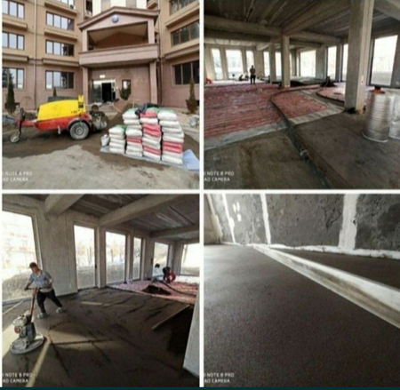 Полусухая стяжка