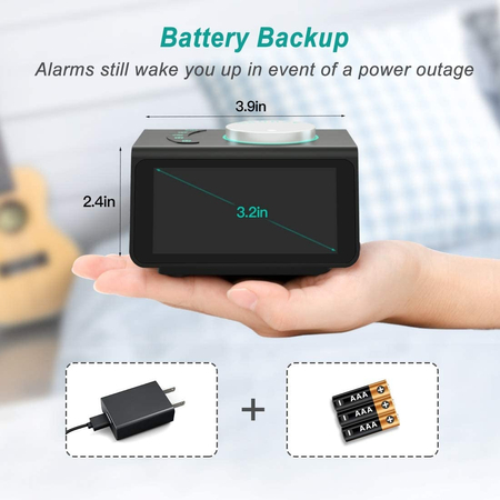 Часы будильник + Радио Small Digital Alarm Clock Radio