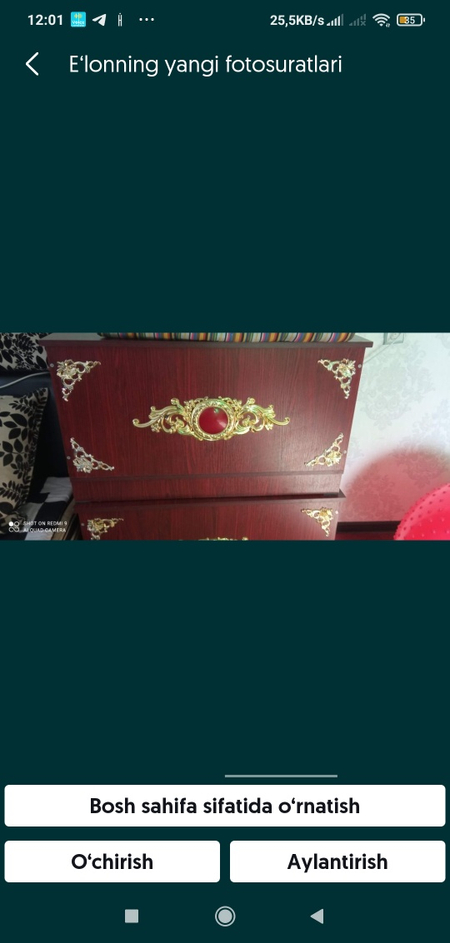 Сандук сотилади 90 см
