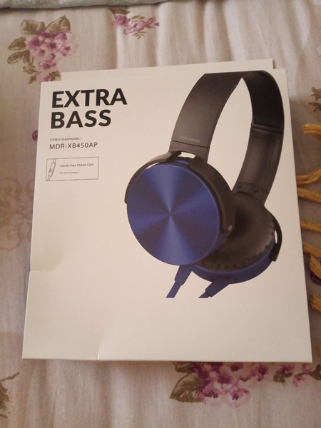 Naushnik yangi ochilmagan extra bass
