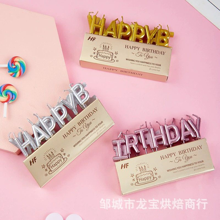 Tort uchun sham Happy birthday