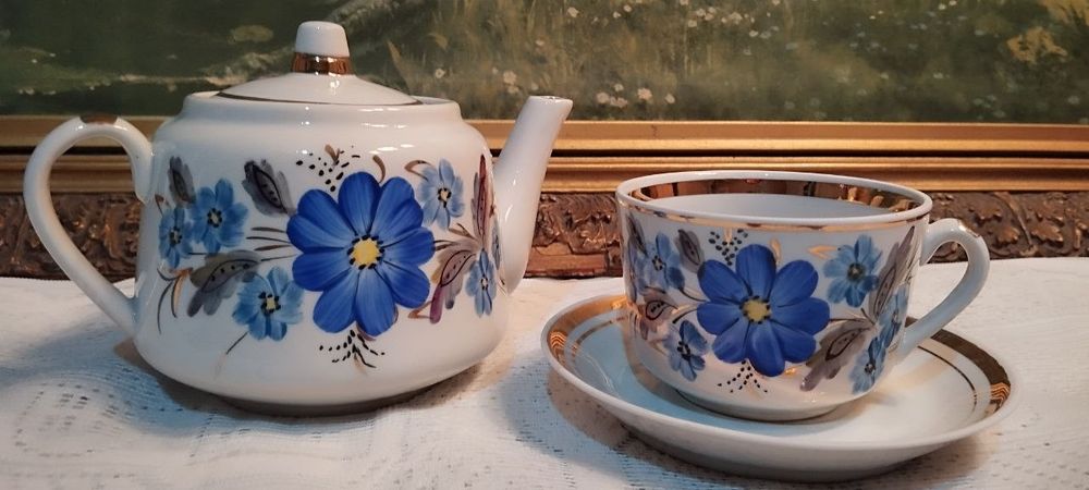 Чайные сервизы советских времён
