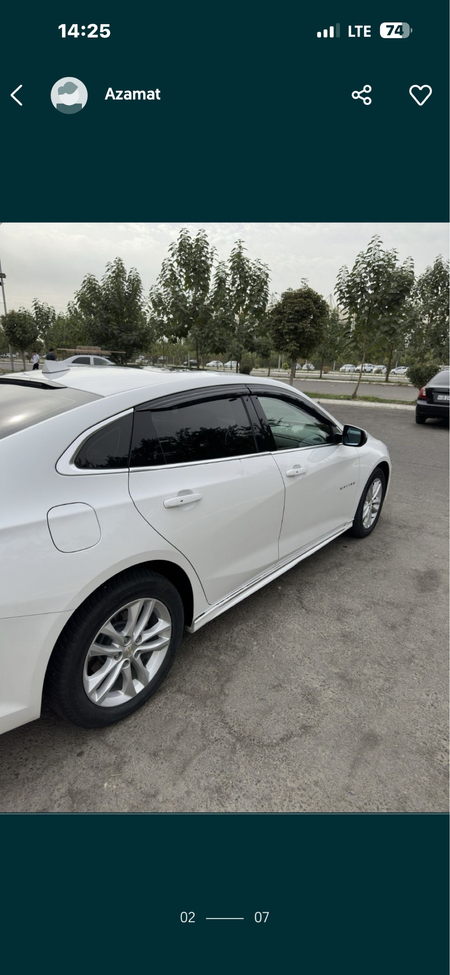 Malibu 2 2.4 oq sotiladi
