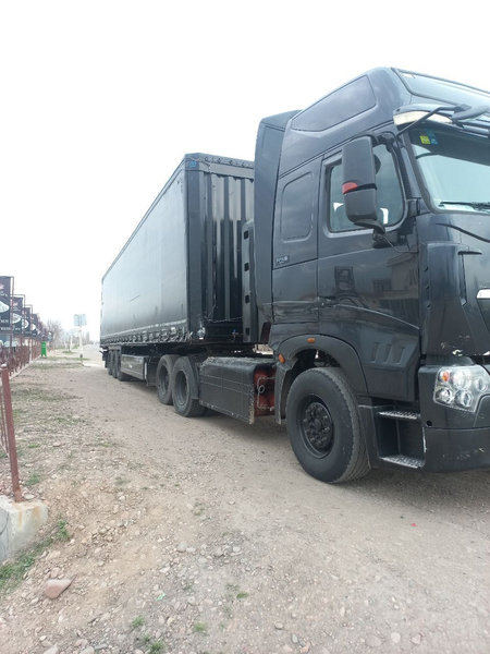 HOWO T7 + KRONE прицеп Сотилади