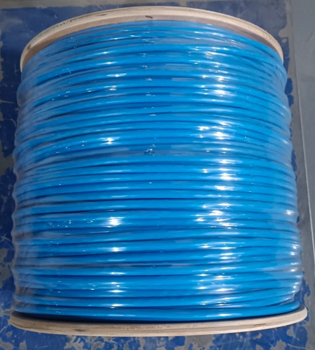 Сетевой (LAN) кабель СИНИЙ (UTP/CAT.5E/24AWG/PVC/CCA/305м) в бухтах