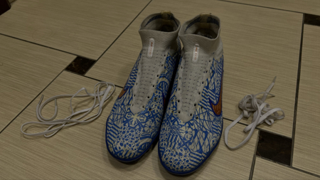 Бутсы сороконожки Nike Zoom Mercurial Superfly 9 Academy CR7